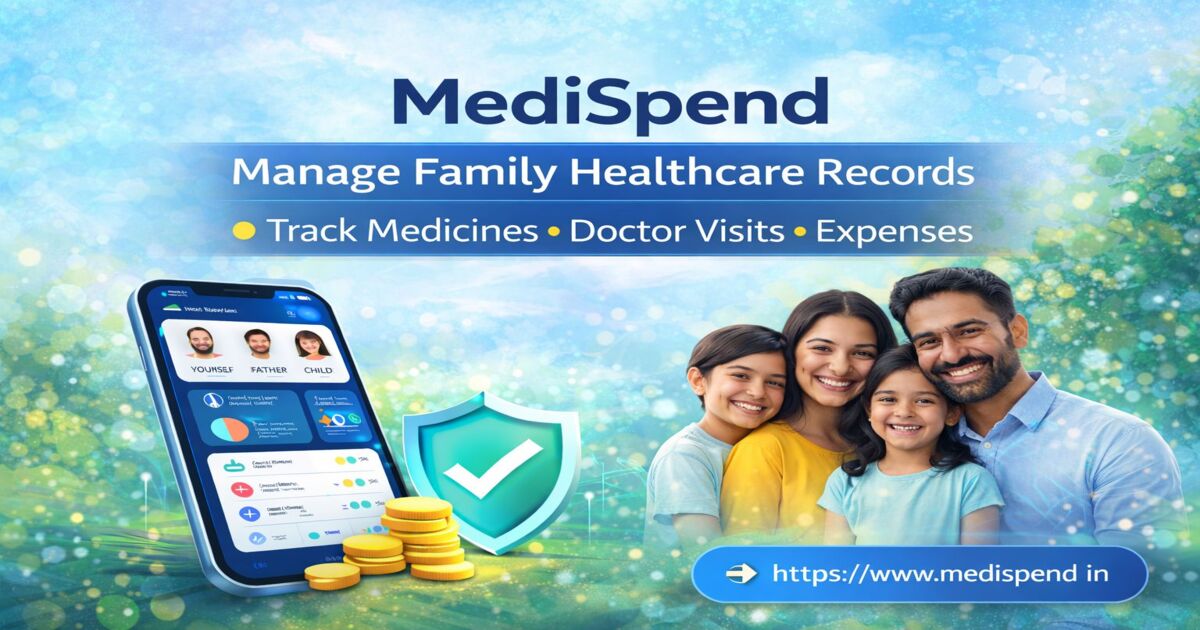 MediSpend – All-in-One Personal Health & Expense Tracker